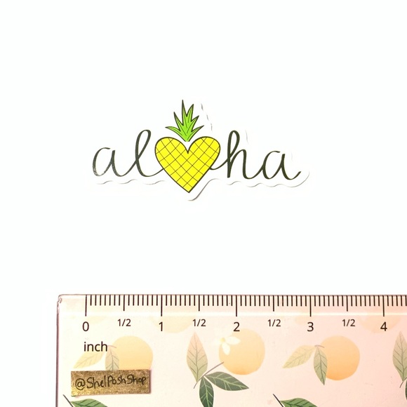 Accessories | Aloha Vinyl Sticker | Poshmark